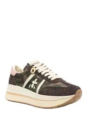 Premiata Bethcoin Platform Sneakers - Brown