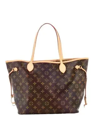 LOUIS VUITTON Monogram Canvas Tote Bag - Brown