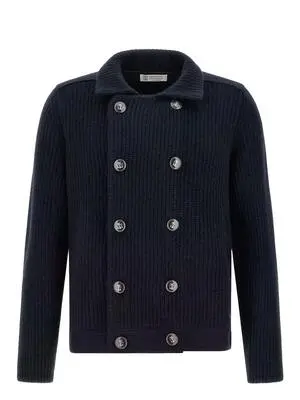 Brunello Cucinelli Mariner Cardigan - Blue