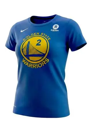 Nike X Nba Golden State Warriors Name & Number Bell T-shirt - Blue