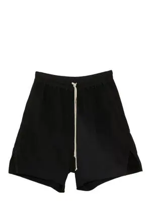Rick Owens Boxers Zip-detail Shorts - Black