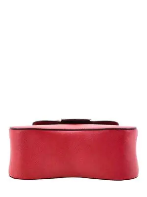 Prada Sidonie Top Handle Bag Saffiano Leather - Red