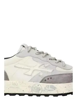 Premiata Nous 8466 Panelled Sneakers - Neutrals