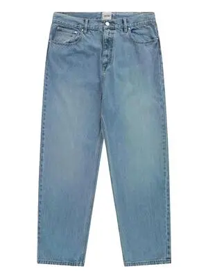 ARTE ANTWERP Washed Five-pocket Straight Leg Jeans - Blue