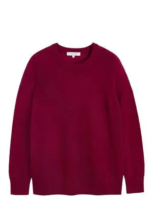 Chinti & Parker Cloud Raglan-sleeve Sweater - Red