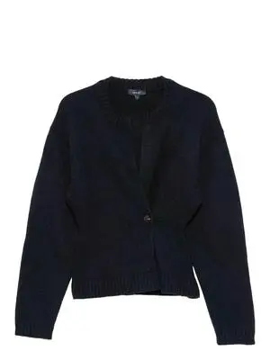 Soeur Galileo One-button Cardigan - Blue