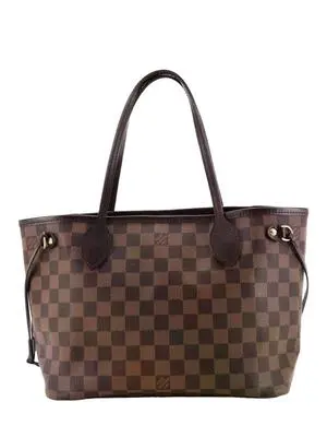 LOUIS VUITTON Damier Pm Tote Bag - Brown
