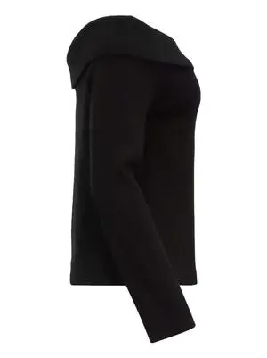 Veronica Beard Fawsett Off-shoulder Top - Black