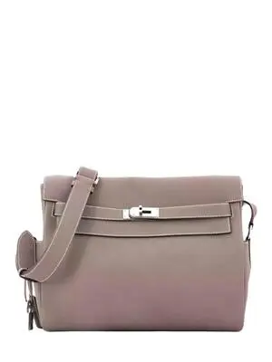 Hermès Kelly Messenger Bag Togo Gm - Grey