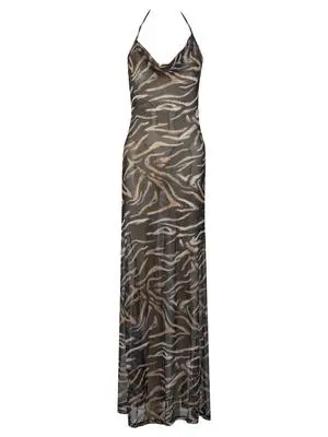 Ay Que Calor Exclusive Lucia Mesh Maxi Dress - Multi