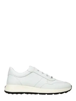 TOD'S Leather Allacciato 79k Sneakers - White