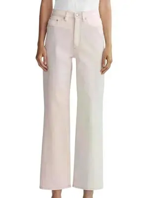 DL1961 Karmine Wide-leg Jeans - Pink