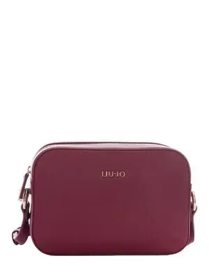 Liu Jo Liu Jo Synthetic Leather Camera Bag With Adjustable Strap And Logo Red