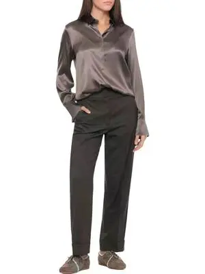 Peserico Long-sleeve Shirt - Brown