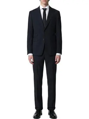 Dsquared2 London Single-breasted Wool Suit - Blue