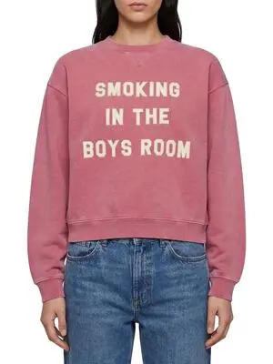 Dsquared2 Cotton Sweatshirt With Slogan Print - Red