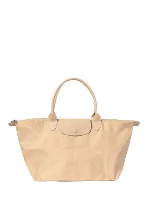 Longchamp Le Pliage One Large Foldable Tote In Recycled Nylon - Beige