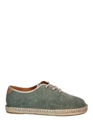 Fly London Lace-up Espadrilles - Green