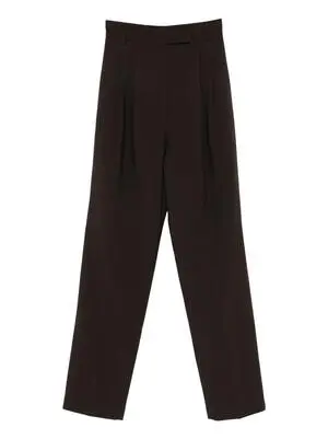 THE FRANKIE SHOP Bea Suit Trousers - Brown