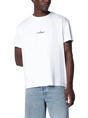 MAISON MARGIELA Cotton T-shirt With Logo - White