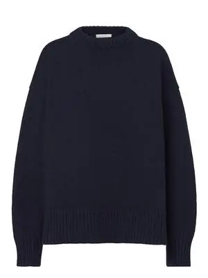 THE ROW Ophelia Wool And Cashmere Sweater - Blue