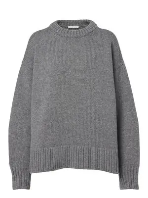 THE ROW Ophelia Wool And Cashmere Sweater - Grey