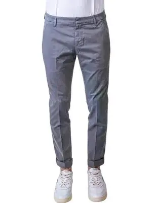 DONDUP Gaubert Slim-fit Turn-up Trousers - Grey
