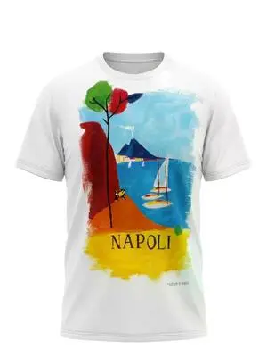 NOT PRINTED Graphic-print Crew-neck T-shirt - White