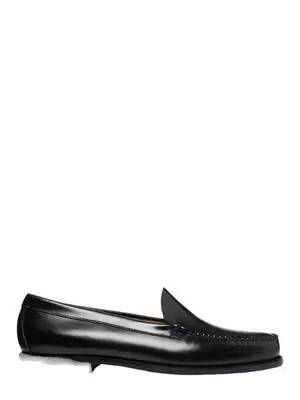 G.H.BASS Weejuns Venetian Leather Loafers - Black