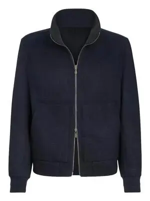 BRUNELLO CUCINELLI Brunello Cucinelli Hand-Crafted Reversible Bomber Jacket