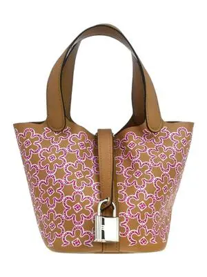 Hermès 2023 Picotin Lucky Daisy Handbag - Neutrals
