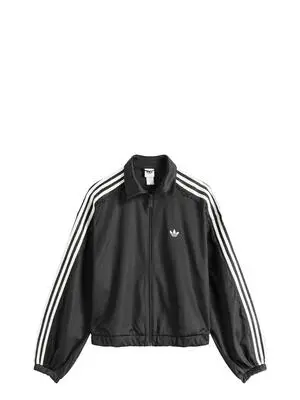 Adidas Lace Trimmed Oversized Track Top - Black