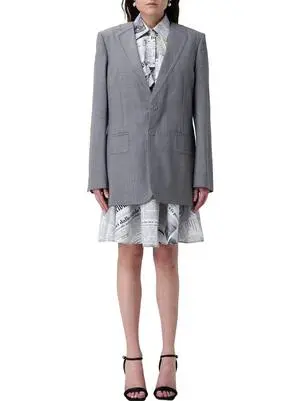 Moschino Single-breasted Blazer - Grey