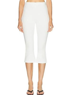 THE PARK Allison Capri Legging - Blanc