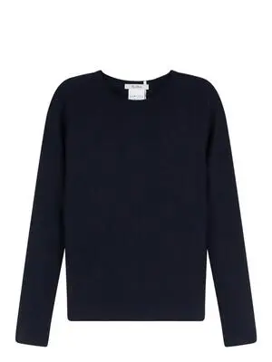Max Mara Mxmsalmone Lyocell And Silk T-shirt - Blue