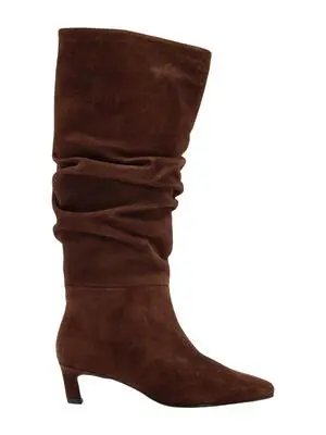 ALOHAS Kalila Suede Boots - Brown