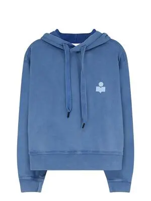 MARANT ETOILE Salmy Recycled Material Sweatshirt - Blue