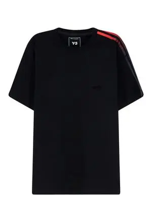 ADIDAS Y-3 Y-3 Gradient Cotton T-shirt - Black