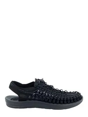 Keen Uneek M Woven Fabric Sandals - Black