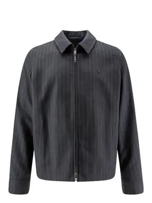 Burberry Bloomsbury Wool Jacket - Grey