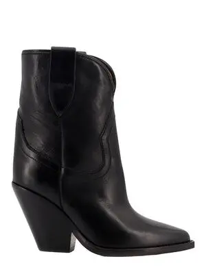 Isabel Marant Étoile Leyane Leather Boots - Black