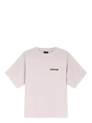 Balenciaga Cotton T-shirt - Beige