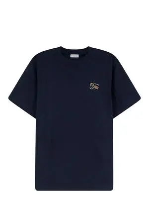 Burberry Seth Organic Cotton T-shirt - Black