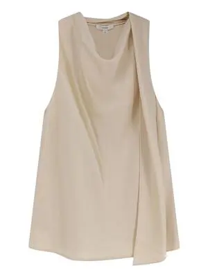 Vince Satin Top - Beige