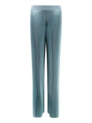 JOSEPH Amber Pleated Trousers - Blue