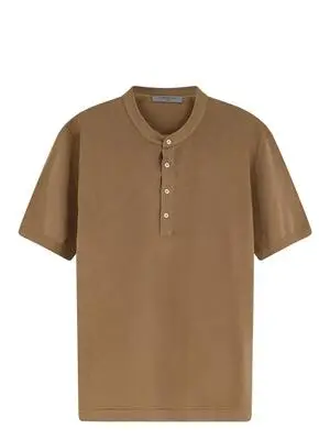 Corneliani Cotton T-shirt - Brown