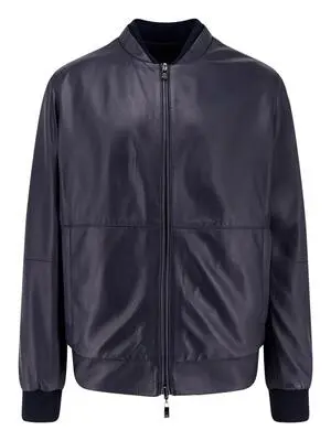Corneliani Reversible Bomber Jacket - Blue