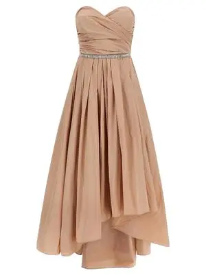 Pinko Dattero Taffeta' Dress - Pink