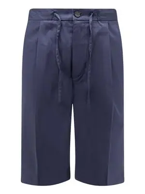 HEVO Torre Lapillo Cotton Shorts - Blue