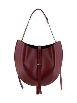 MINOBOSSI Liz Leather Crossbody Bag - Red